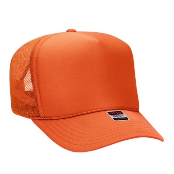 OTTO | Accessories | Otto Cap 5 Panel High Crown Mesh Back Trucker Hat ...